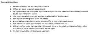 Victoria Clinic Fees - Victoria Clinic